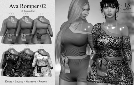 Second Life Marketplace - [LS] AVA ROMPER 02 DEMO